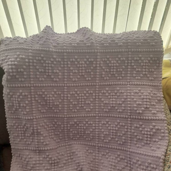 Butterfly Bobble Baby Blanket Pattern - Etsy