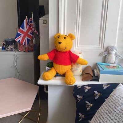 Winnie the Pooh Knitting Pattern Knitted Bear Winnie the Pooh Bear ...