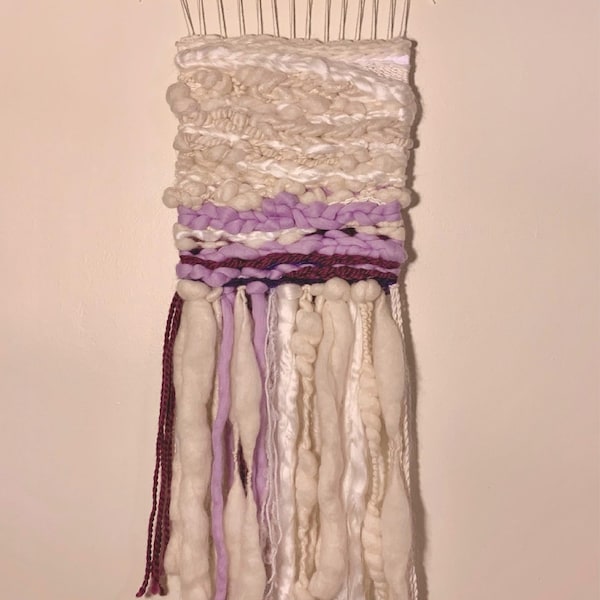 Wire Art Yarn, Handspun Art Yarn Weaving Yarn Corespun Super Bulky ...