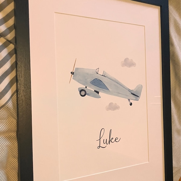 Personalised Cars and Vehicles Boys Room Prints, Nursery Art, Boys ...