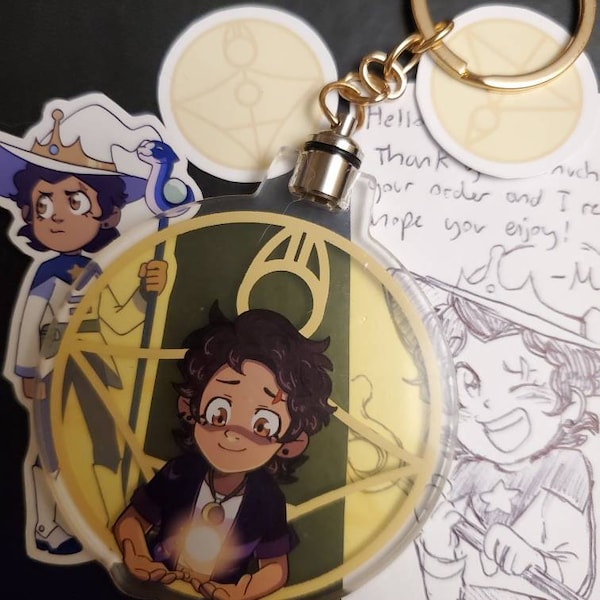 Jinx and Isha Keychains Arcane - Etsy