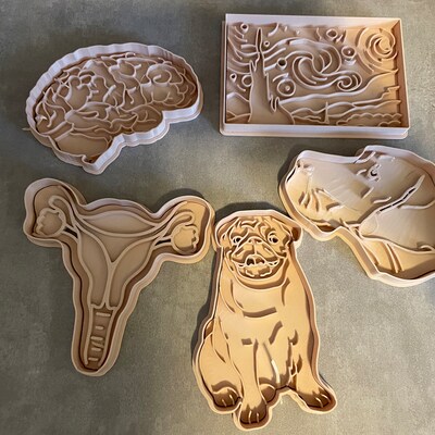 Uterus Medicine Body Cookie Cutter Pastry Fondant Dough - Etsy