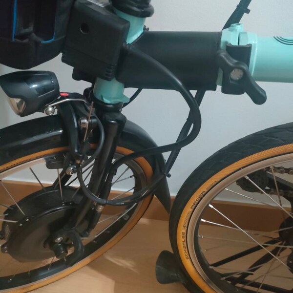 Leather Luggage Block Pull Strap for Brompton Bicycles - Etsy