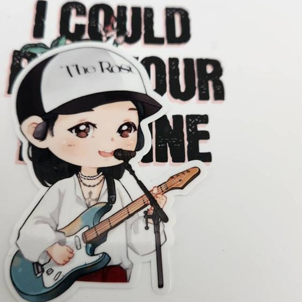 The Rose Woosung Sticker | Kpop Kband | Hobihearteu Blackrosewonder ...