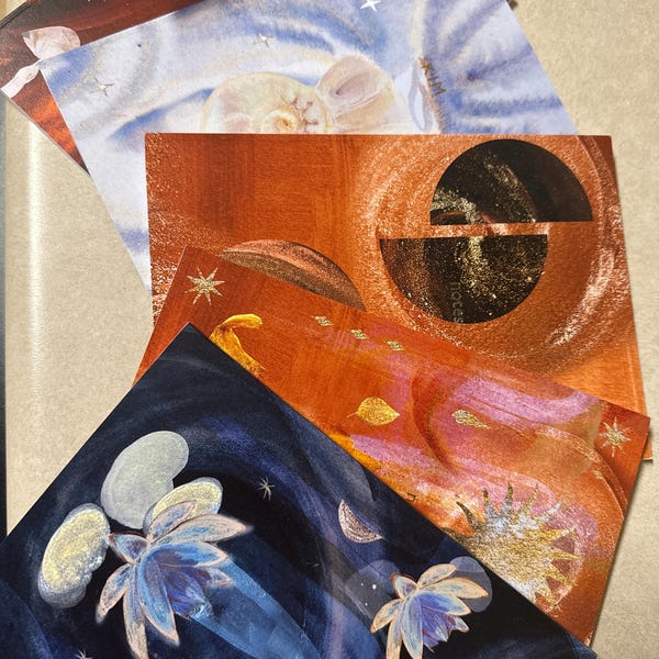 Earth Alchemy Oracle Deck With Plants, Flowers and Crystals, Botanical ...