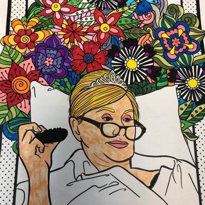 RHONY Real Housewives of New York Adult Coloring Book RHONY Coloring ...