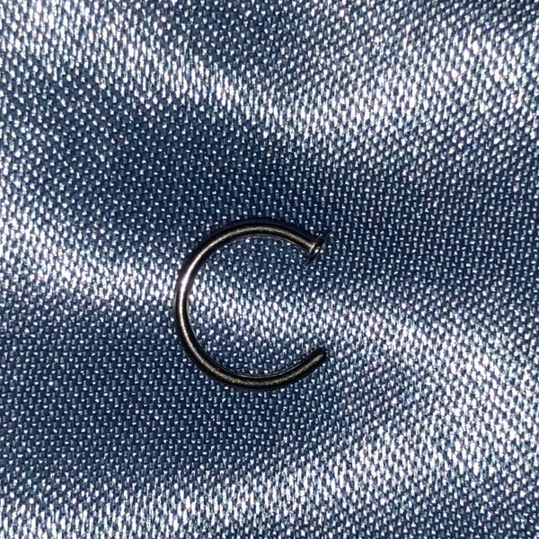 Tiny Dot Hug Hoops • 20 Gauge • Thin Dot Hoops • Open Skinny Hoop ...