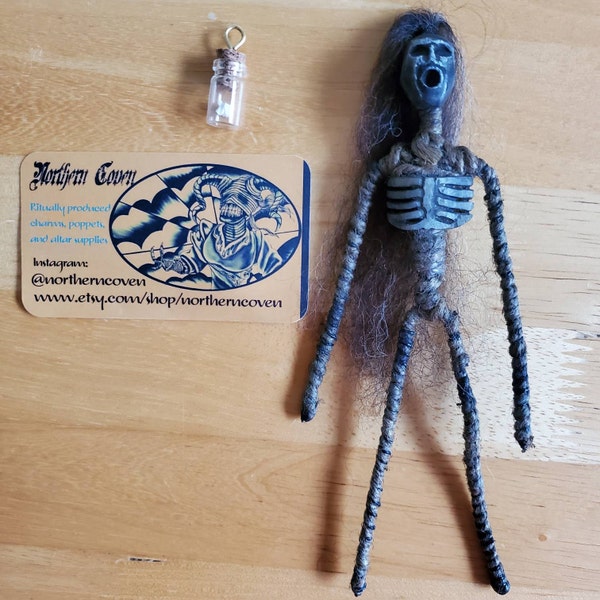 Hag Doll Poseable Voodoo Wiccan Witch Poppet - Etsy