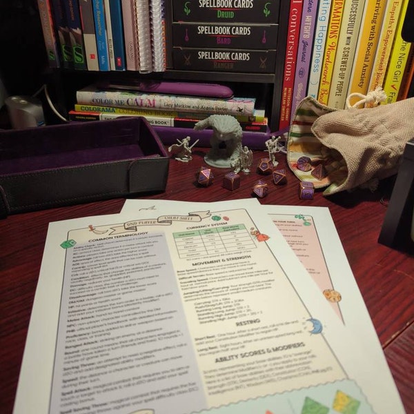 Printable RPG Session Notes - Dnd 5e - D&D - Pathfinder - RPG - PDF ...