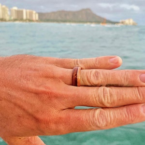 Mens Wedding Band the Rsg Made From Santos - Etsy