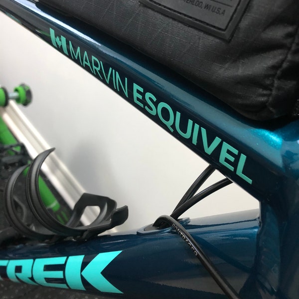 Custom Name Bike Decal Sticker Canada - Etsy Canada