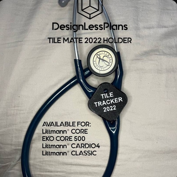 Stethoscope AirTag Holder for Littmann CORE/EKO CORE500 Digital ...