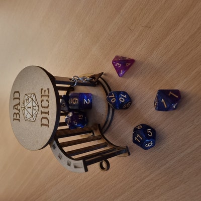 Bad Dice Personalized Square Dice Jail - Etsy