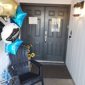 Welcome Sign Template, Photo Collage Graduation Poster, Printable Board ...