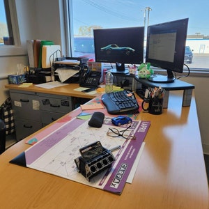 Tire Stack Pen Holder Pencil Cup Car Guy Mechanic Desk Organizer ...