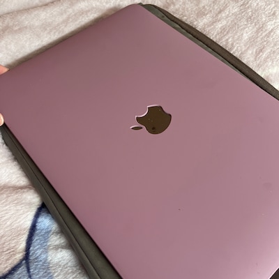 Violet Dark Purple MacBook Shell Case Decal Cover for New MacBook M1 ...