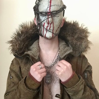 Macabre Art Mask,gore Art Prop,nightmare Fuel,scary Mask,halloween ...