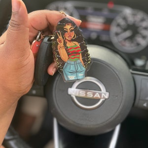 Beautiful Black Girls Keychains - Etsy Canada