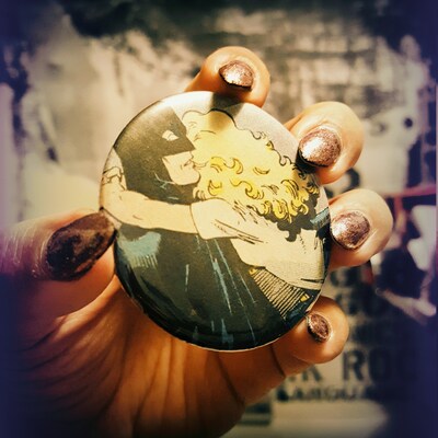 2.25 Tecre Round Paper Button Press Round Button Maker Paper Button ...