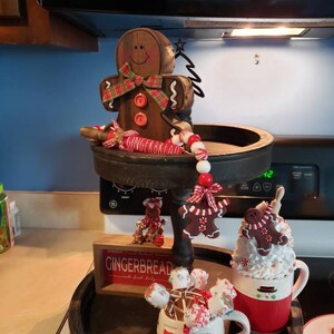 2 Tier Rectangle Tiered Tray Rustic, Cottage, Farmhouse, and Boho Style ...