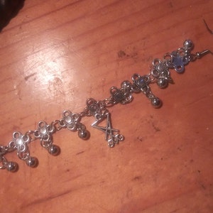 Ankh Sigil of Lucifer Clean Nosechain Goth Gothic Occult Nose Jewelery ...