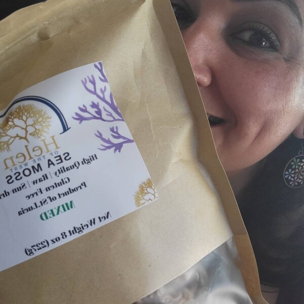 Wildcrafted Sea Moss From St.lucia - Organic Sea Moss - Natural Seamoss ...