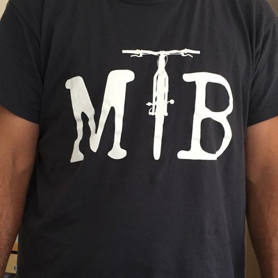 MTB T-SHIRT Gift Bikers Mountain Bike Downhill Cycling Tee Single Track ...