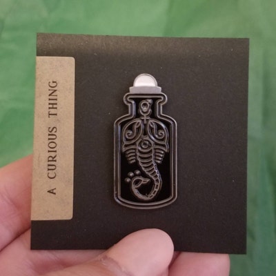 Scorpio Soft Enamel Pin - Etsy