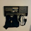 Police Duty Gear Rack With Lockbox Safe + FREE Metal Miranda Card - Etsy