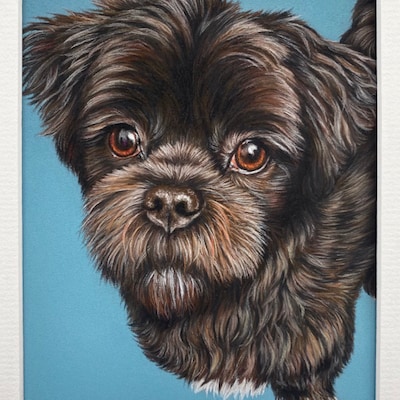 Cockapoo Watercolour Painting Original Hand Painted Framed Pet Art - Etsy