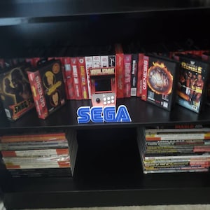 Sega Dreamcast Logo Shelf Sign/fridge Magnet Retro Video Games Logo - Etsy