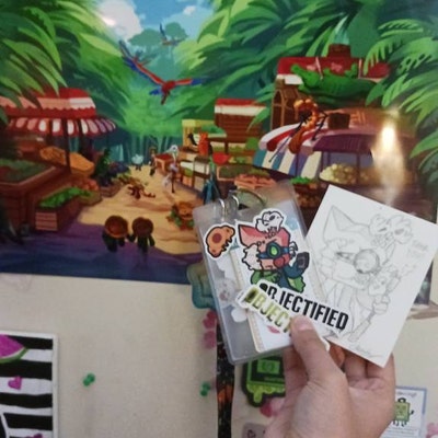 Objectified Comic Stickers simple Collection - Etsy