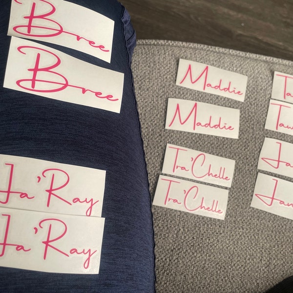 Decals for Tumblers, Name Decal, Vinyl Words, Names, Vinyl Sticker ...