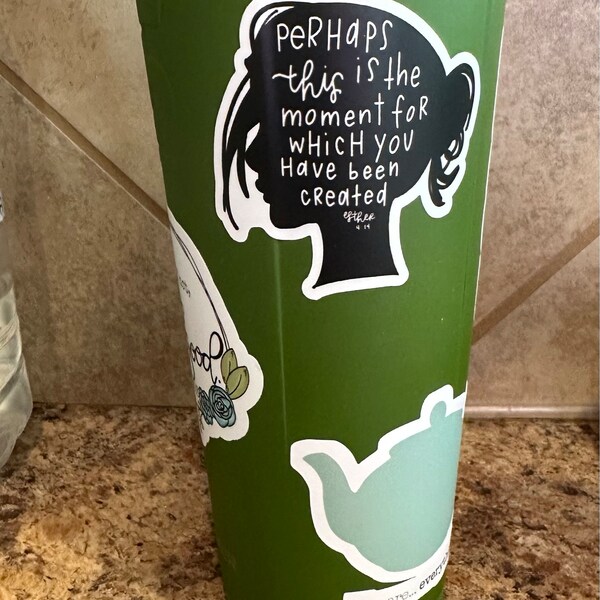 Bible Verse Sticker | Esther 4:14 | Christian Stickers - Etsy