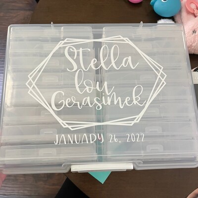 Oval Script DIGITAL FILES Photo Box Labels Memory Box Stickers SVG ...