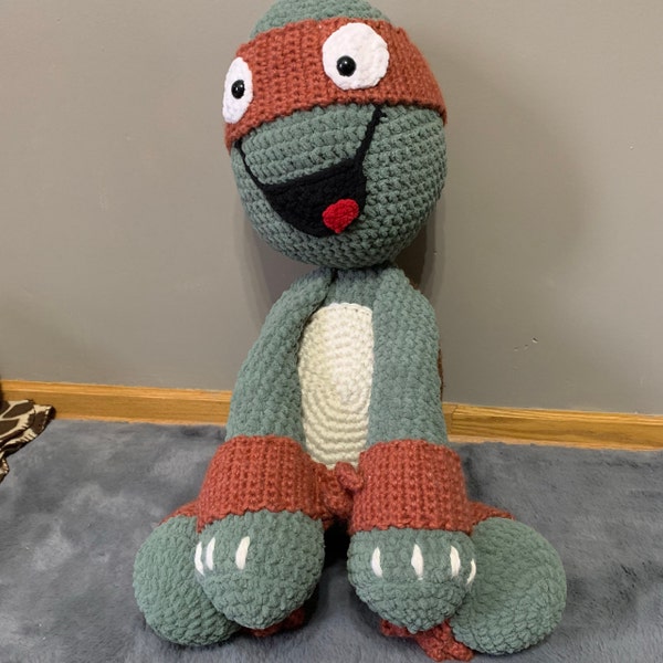 Turtle Crochet Pattern, Crochet Turtle, Amigurumi, Turtle Tutorial ...