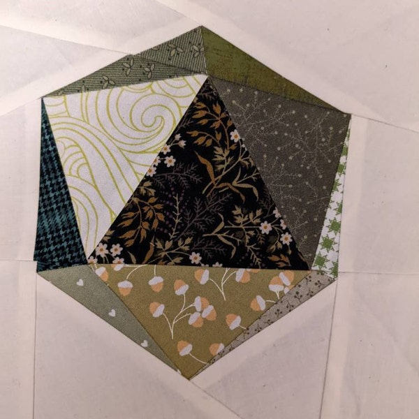 A Ring of Coffins - English Paper Piecing / EPP Template PDF With Bonus ...