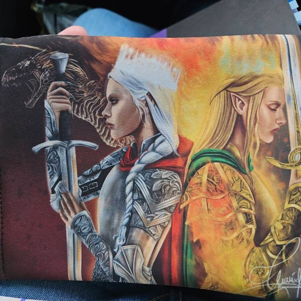Throne of Glass Art, Tog Art, Rowan and Aelin Art, Fandom Art, Sjm ...