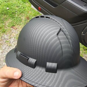 Multicam Camo Hydro Dipped Hard Hats Full Brim Style With Tote - Etsy