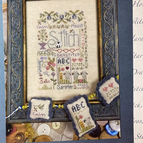 Stitching Notes by Shepherd's Bush Counted Cross Stitch Pattern/chart ...