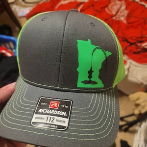 State Pheasant/buck/walleye Snap Back Adjustable Hat Hunting - Etsy