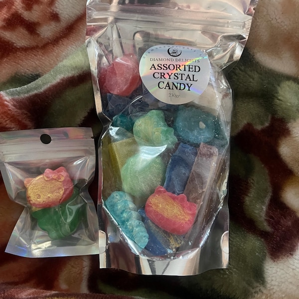 Crystal Candy Percy Jackson Lotus Flower Kohakutou Candy, ASMR Viral ...