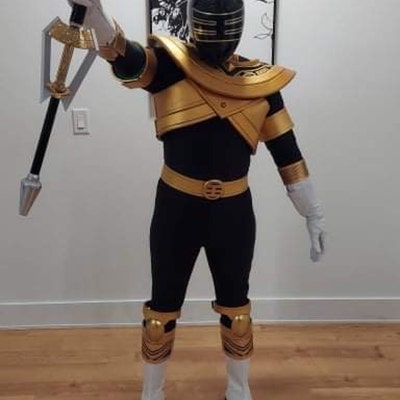ANIKI Gold Zeo Ranger Full Costume Set - Etsy