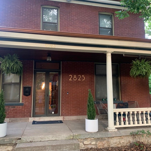 6 Inch Metal Numbers, Aluminum Numbers, Modern House Number, Garage ...