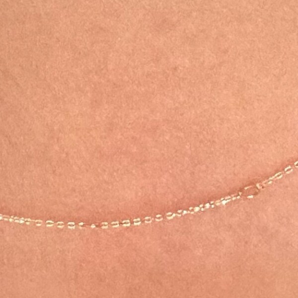 Dainty Heart Outline Necklace With Cross Charm Love and Faith Necklace ...