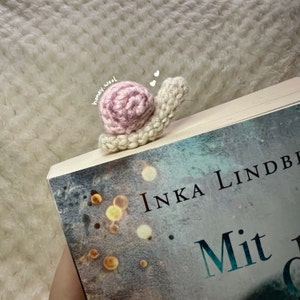 Snail Bookmark PATTERN // Cottagecore Crochet Bookmark Pattern - Etsy