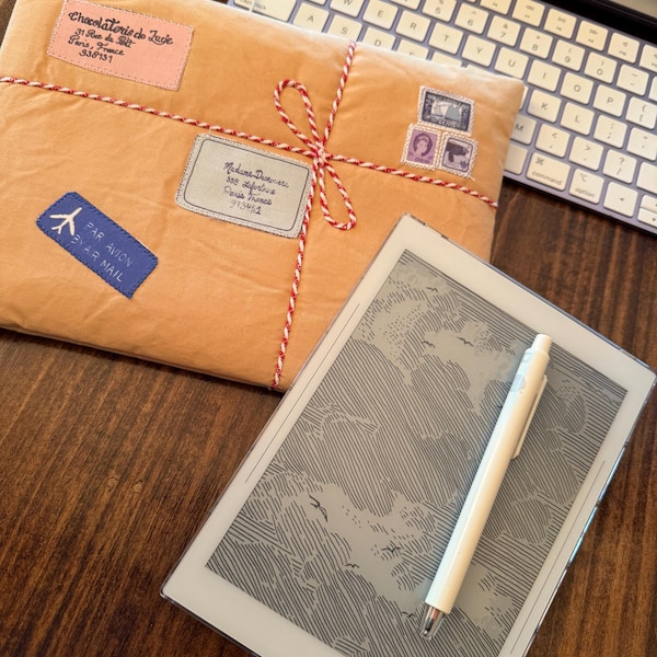 IPad Mini Sleeve -vintage Envelop Parcel iPad Mini Case - iPad Cover - Etsy