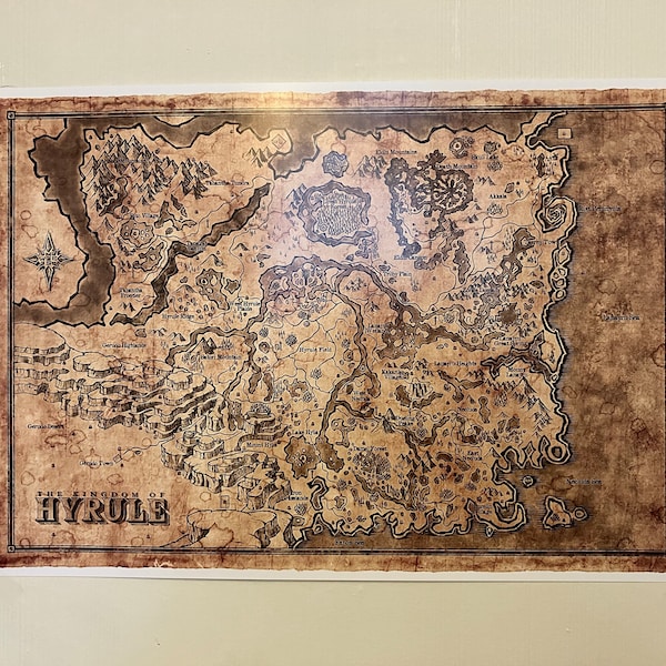 Map of Gaia From Final Fantasy VII - World Map - Final Fantasy 7 ...