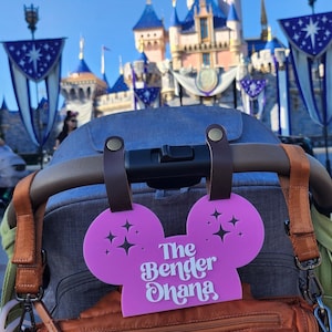 Disney Inspired Personalized Stroller Sign, Mickey Ears Decor, 1st WDW ...