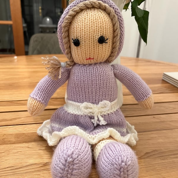 Little Yarn Dolls: Method 2/ Doll Knitting Pattern / Toy Knitting ...